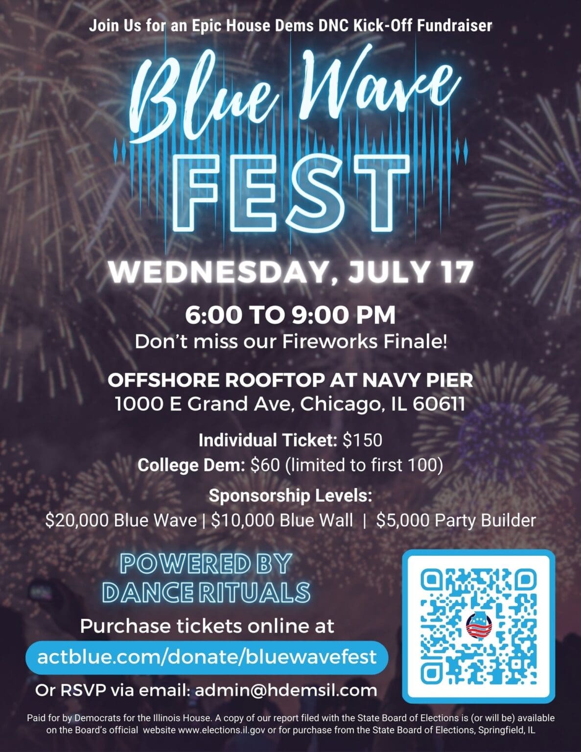 Blue Wave Fest - Democrats for the Illinois House