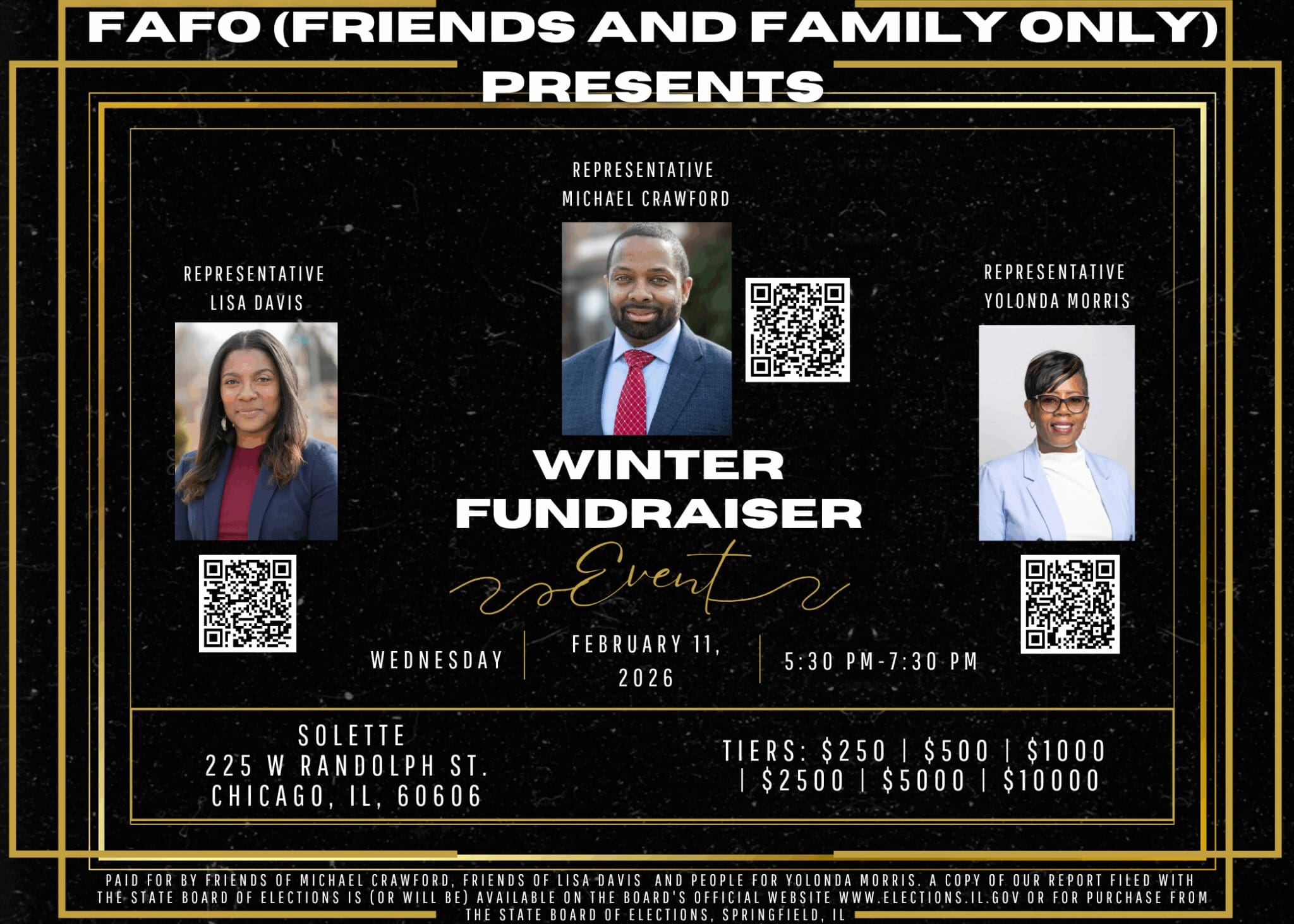 Reps. Crawford, Davis, and Morris Winter Fundraiser - Democrats for the ...